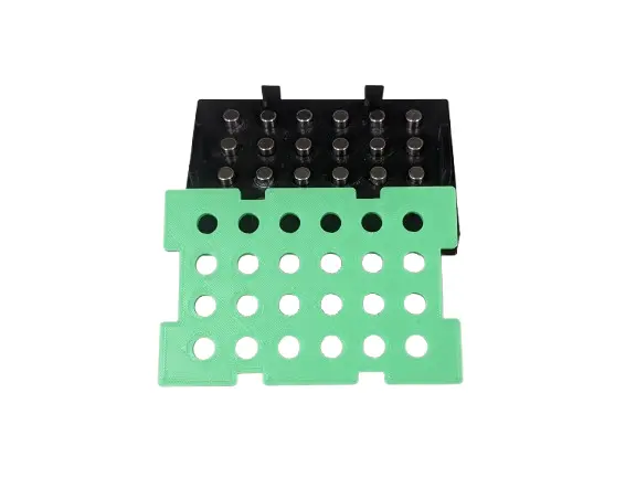 96-Well Magnetic Rack with Adapter for Standard 96-Well Plates.